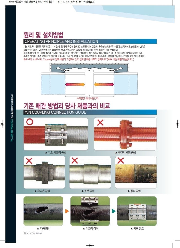 배관연결구파이프카플링전문생산 업체인 주영남메탈 입니다 네이버 블로그